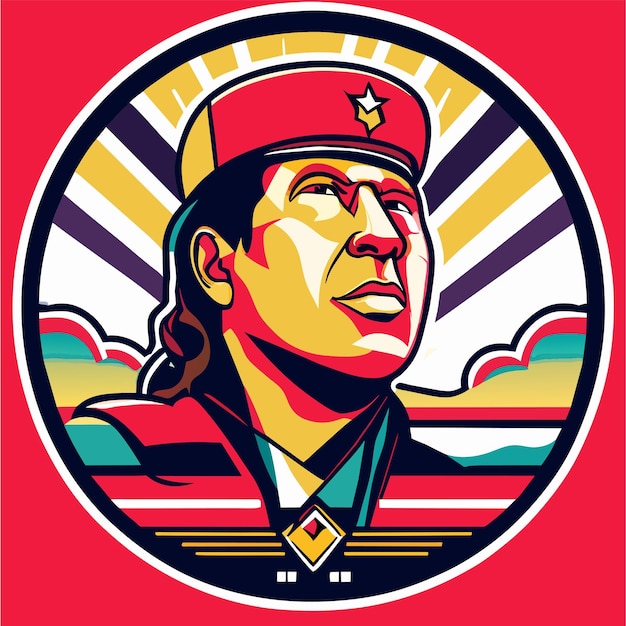 Iconic Portrait of a Revolutionary Leader | Jiffy Designs