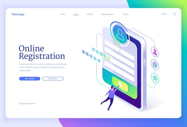 Vibrant Smartphone Registration: A Digital Enrollment Experience ...
