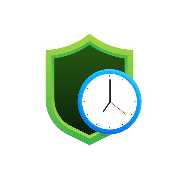 Secure Time: Protecting Your Digital Presence with a Shield and Clock ...