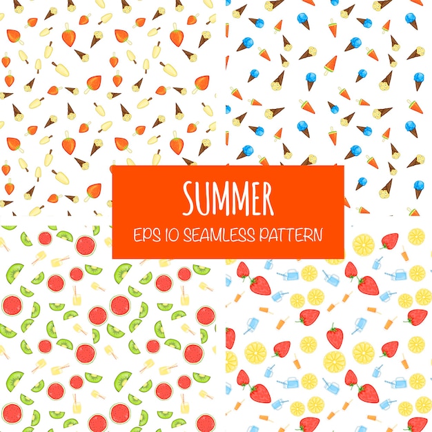Vibrant Summer Shapes and Patterns Collection | Jiffy Designs