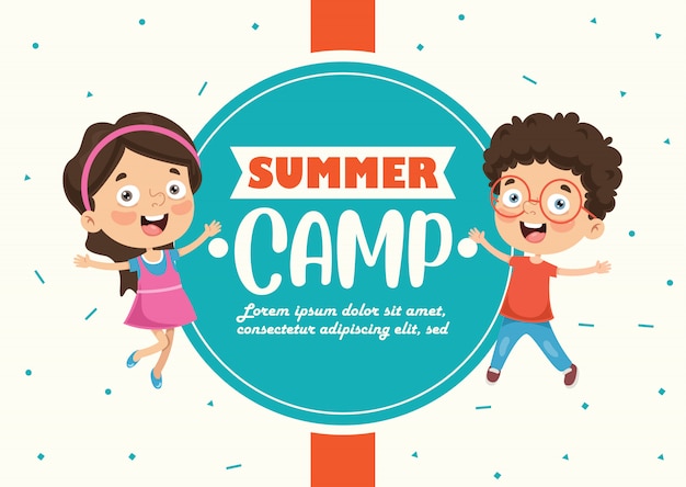 Joyful Kids Celebrate Summer Camp Adventure | Jiffy Designs
