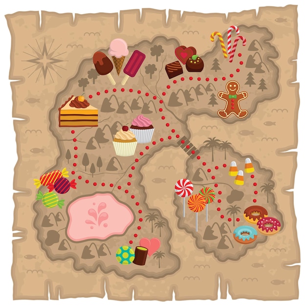 Delightful Candy Cove: A Whimsical Confectionary Landscape | Jiffy Designs