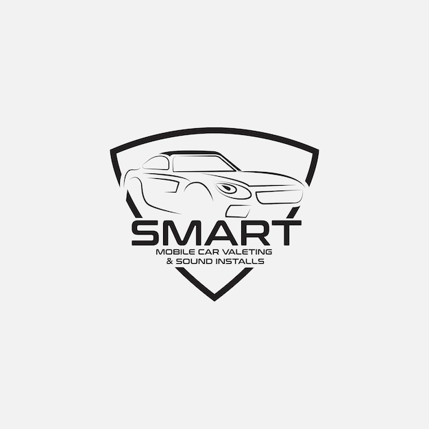 Sleek and Sophisticated Smart Car Logo Design | Jiffy Designs