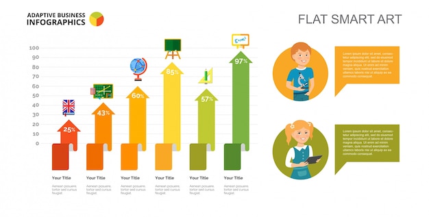 Adaptive Business Infographics with Flat Smart Art | Jiffy Designs