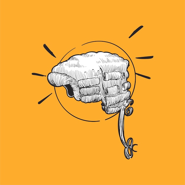 Fist Punch Illustration with Sunburst on Orange Background | Jiffy Designs