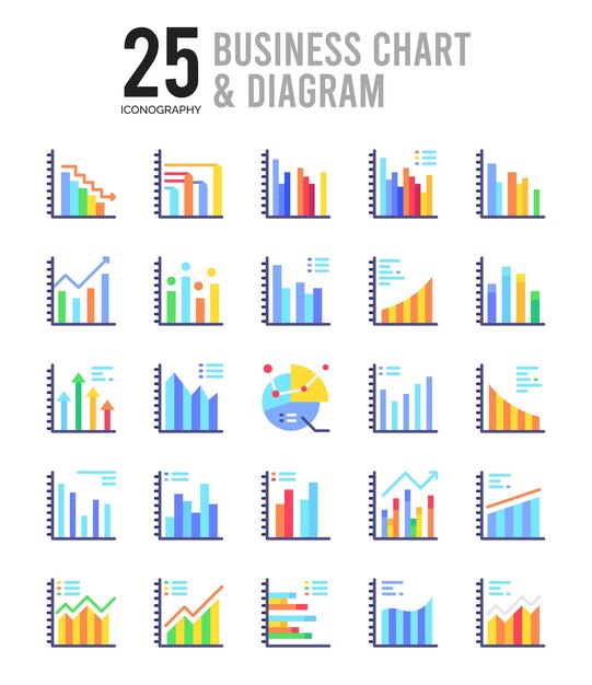 Vibrant and Informative Business Data Visualization Charts | Jiffy Designs