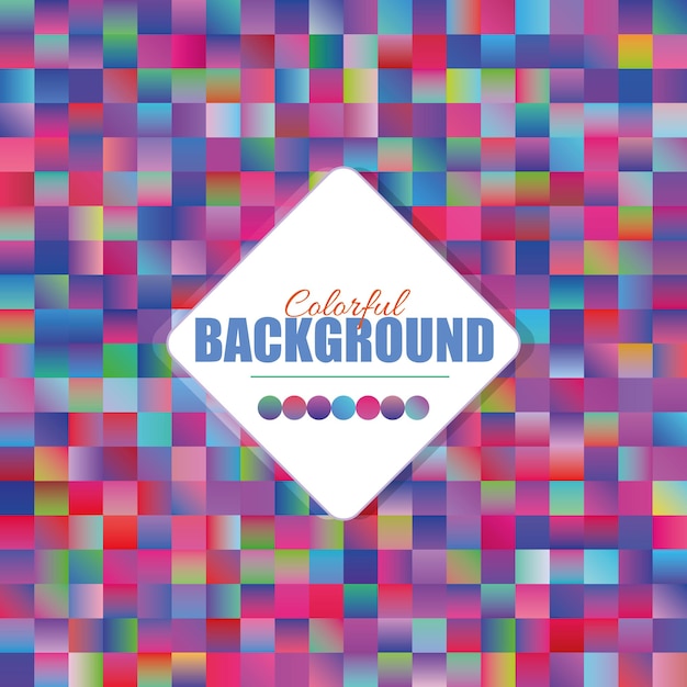 Vibrant Mosaic of Overlapping Geometric Color Blocks | Jiffy Designs