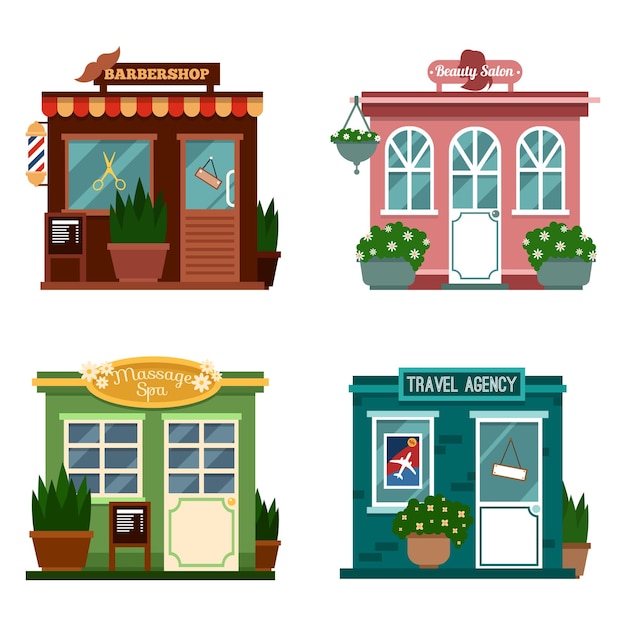 Charming Storefronts: A Cozy Collection of Quaint Shops | Jiffy Designs