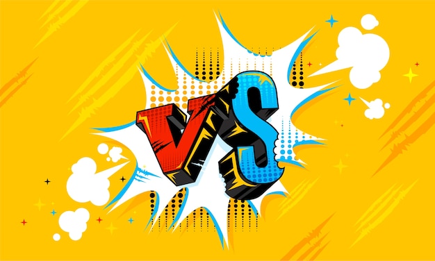 Vibrant Versus Graphic with Striking Visuals | Jiffy Designs