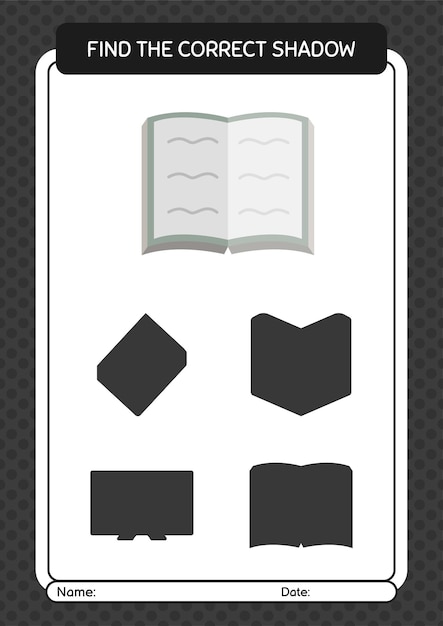Discover the Matching Shadow for the Open Book | Jiffy Designs