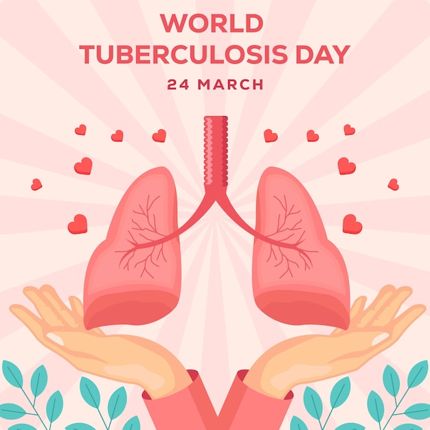 Celebrate World Tuberculosis Day with Lungs and Caring Hands | Jiffy ...