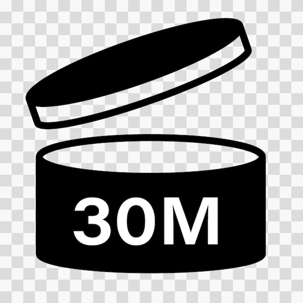 Opened Black Waterproof Tape Showing 30M Measurement | Jiffy Designs