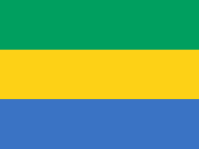National Flag Of Gabon, Gabon Sign, Gabon Flag | Jiffy Designs