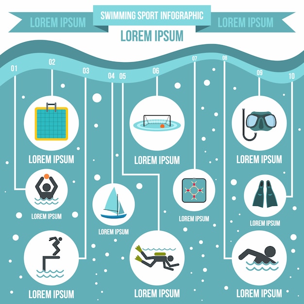 Vibrant Collection of Watery Aquatic Icons and Symbols | Jiffy Designs