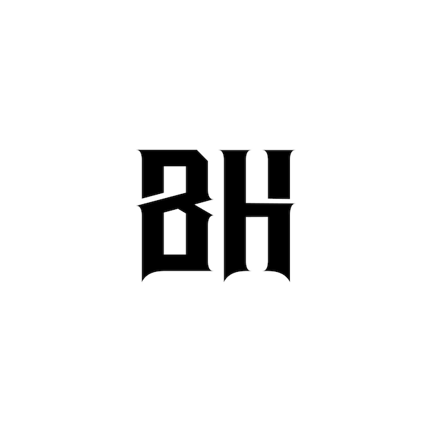 Bold and Striking Monogram Design with Unique Lettering | Jiffy Designs