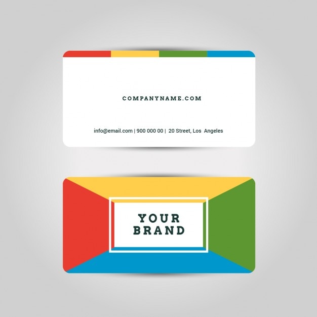Colorful Minimalist Logo Design with Brand Name Placeholder | Jiffy Designs