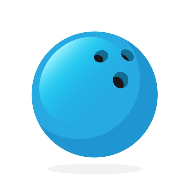 Vibrant Blue Bowling Ball Shines Brightly | Jiffy Designs