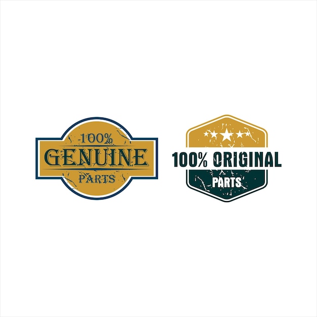 Vintage-Inspired Automotive Parts Logos with Retro Styling | Jiffy Designs