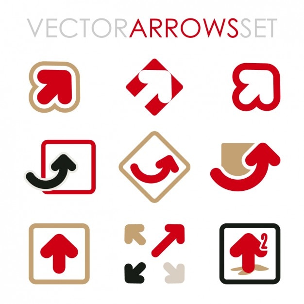 Versatile Collection of Geometric Arrow Icons in Varying Styles | Jiffy ...