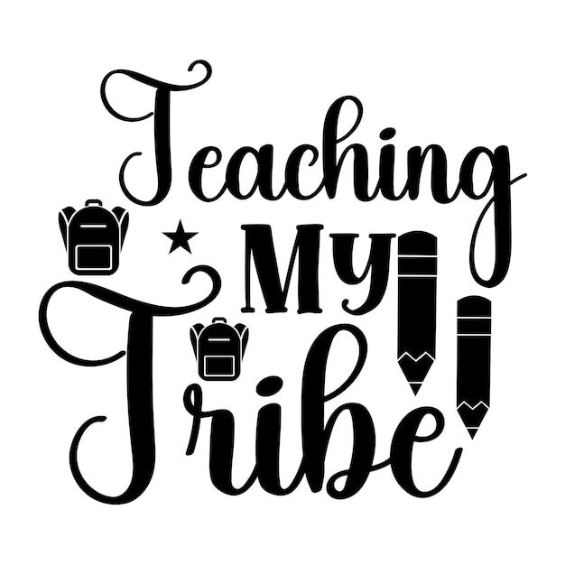 Inspiring Classroom Motto: Teaching My Tribe with Pride | Jiffy Designs