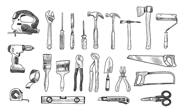 Comprehensive Collection of Essential Handyman Tools and Instruments ...