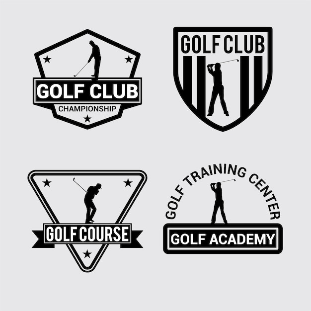 Diverse Collection of Stylish Golf Club Emblems and Badges | Jiffy Designs