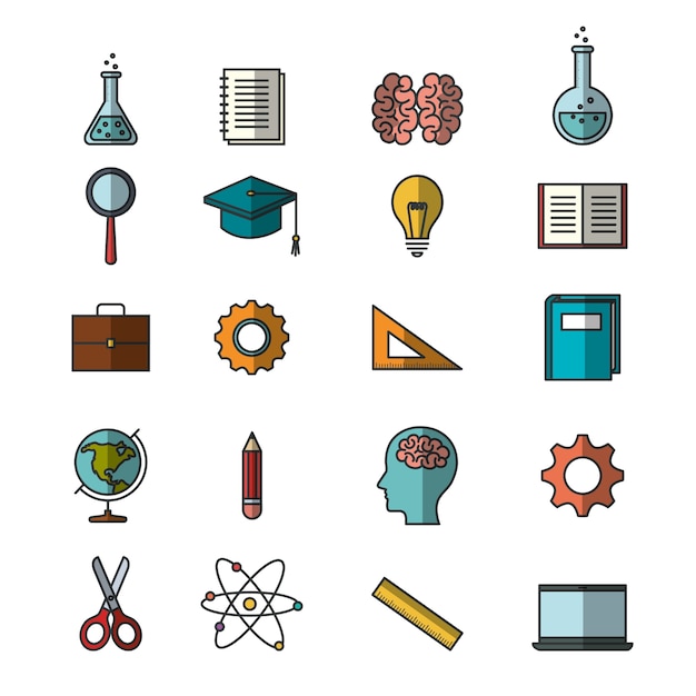 Vibrant Symbols of Knowledge and Intellectual Exploration | Jiffy Designs