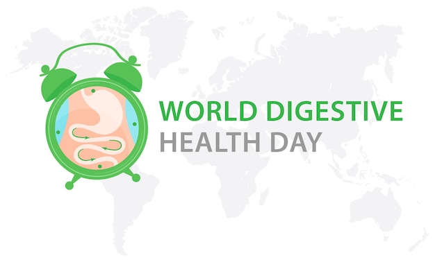 Celebrate World Digestive Health Day with this Vibrant Alarm Clock Icon ...