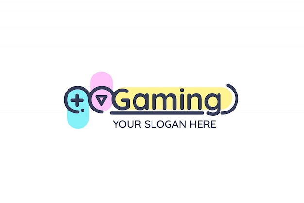 Vibrant Gaming Logo with Customizable Slogan | Jiffy Designs