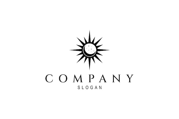 Radiant Sun Logo: Vibrant Symbol of Warmth and Positivity | Jiffy Designs