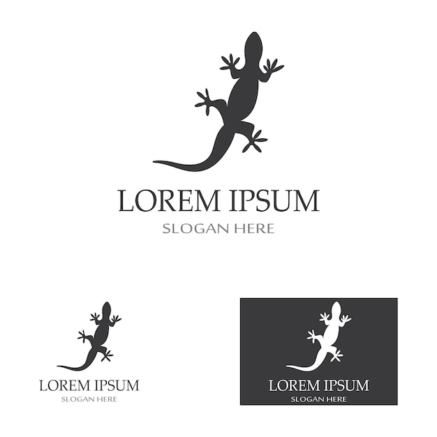 Striking Silhouette of a Leaping Gecko | Jiffy Designs