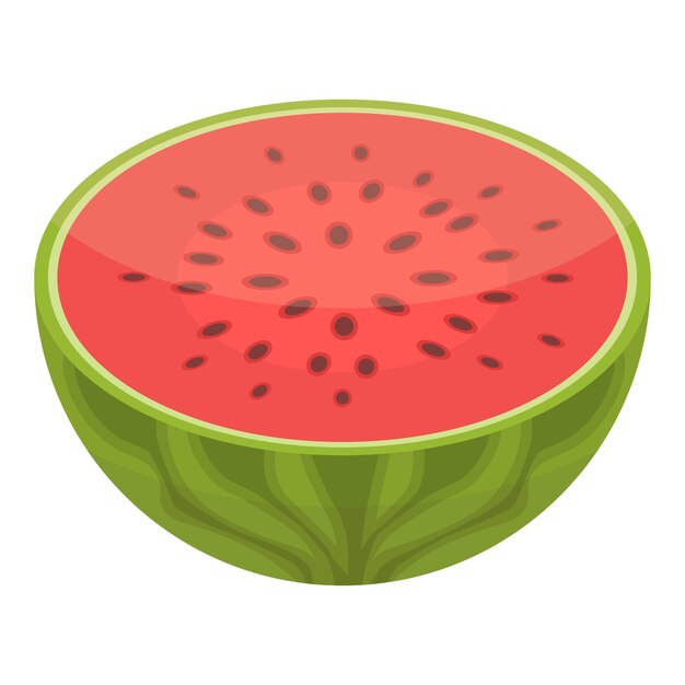 Vibrant Watermelon Slice with Lush Green Rind | Jiffy Designs