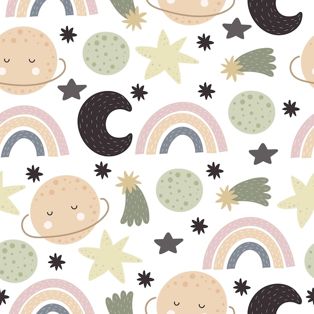 Whimsical Celestial Motifs: An Enchanting Collection of Cosmic ...