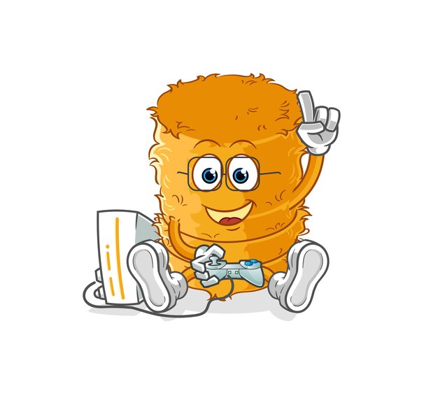 Cheerful Cartoon Puff Pastry with Playful Gesture | Jiffy Designs