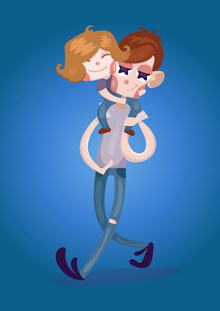 Playful Mermaid Duo Embracing in Underwater Adventure | Jiffy Designs
