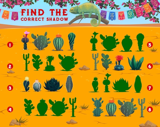 Discover the Cactus Shadows: A Vibrant Desert Adventure | Jiffy Designs