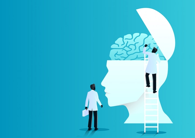 Exploring the Complexities of the Human Mind: A Conceptual Illustration ...