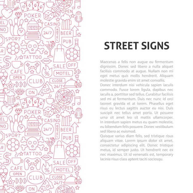Vibrant Symbols of Urban Navigation: A Collection of Street Signs ...