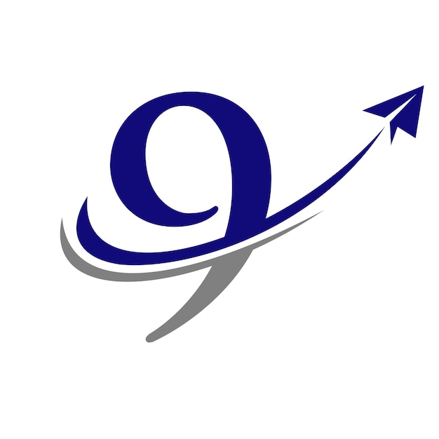 Sleek and Soaring Number 9 Design with Arrow Accent | Jiffy Designs