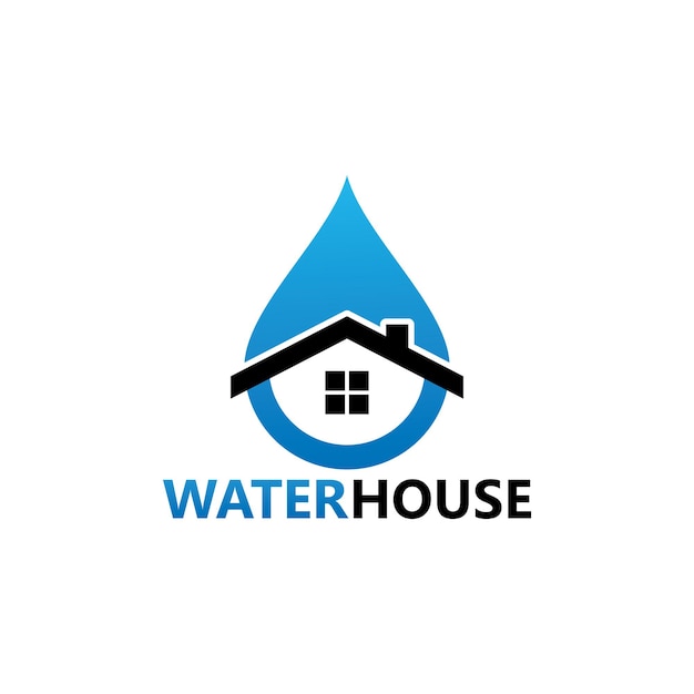 Iconic Water Drop and House Symbol for Waterhouse Brand | Jiffy Designs