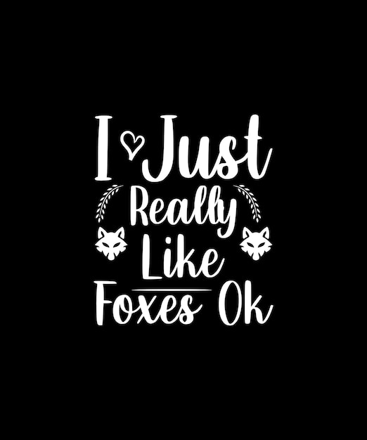 Whimsical Text Graphic with Playful Fox Silhouettes | Jiffy Designs