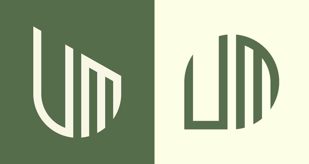 Elegant Minimalist Shield-Shaped Monogram Logo Design | Jiffy Designs