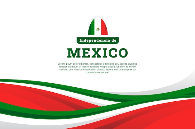 Vibrant Mexican Flag Backdrop with Patriotic Flourishes | Jiffy Designs