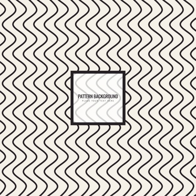Seamless Wavy Pattern with Geometric Shapes and Textures | Jiffy Designs
