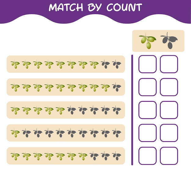 Playful Leaf Counting Game: Match Quantities with Visuals | Jiffy Designs