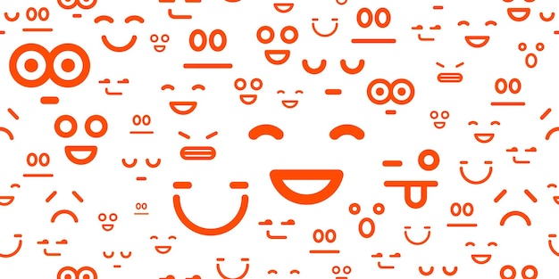 Vibrant Collection of Emotive Facial Expressions | Jiffy Designs
