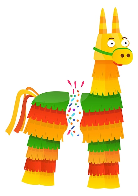 Vibrant Pinata Donkey Bursting with Festive Charm | Jiffy Designs