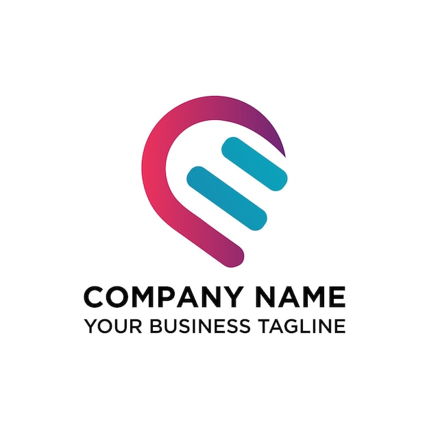Vibrant Overlapping Shapes Form Stylized Letter Logo | Jiffy Designs