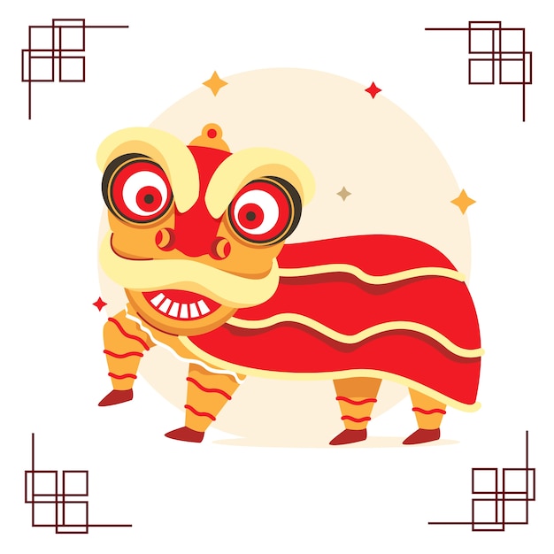 Vibrant Stylized Red Monster Creature with Bulging Eyes | Jiffy Designs
