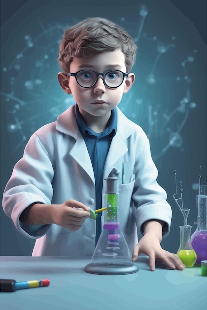 Curious Young Scientist Conducts Captivating Experiments | Jiffy Designs